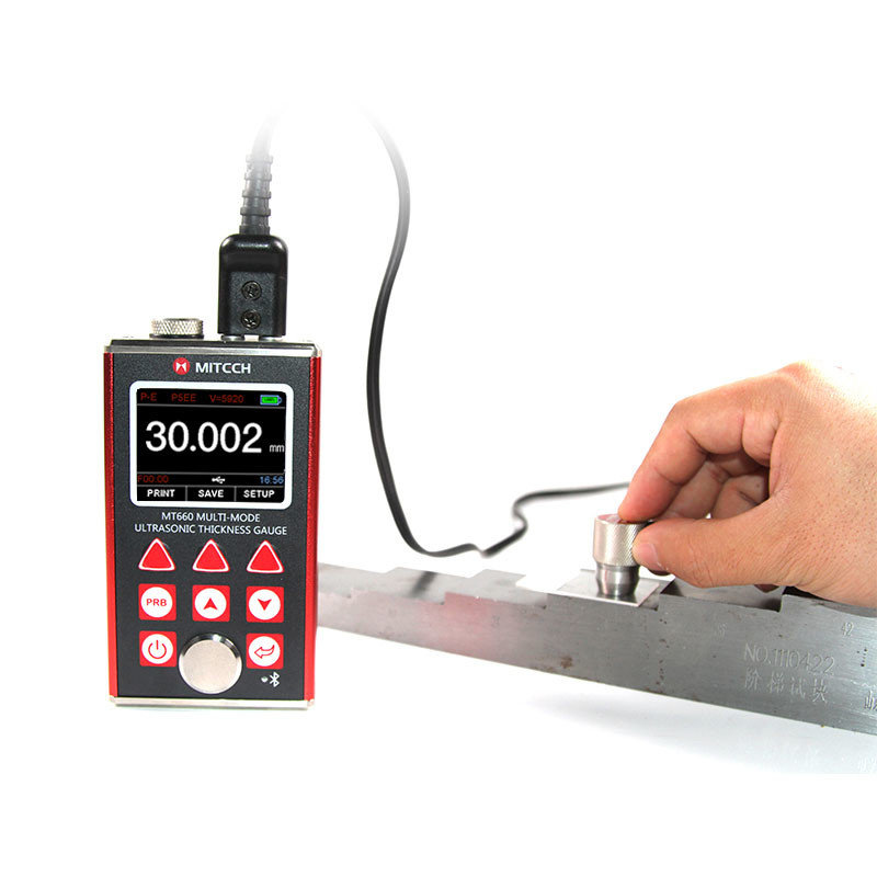Energy Saving Ultrasonic Thickness Tester For Improving Production Rate MT660