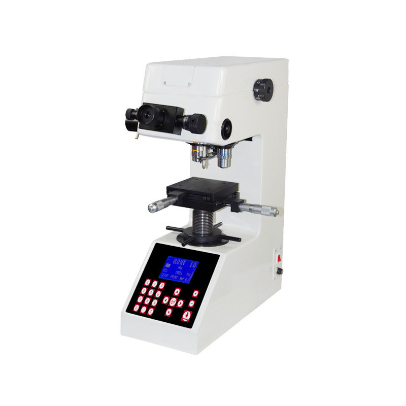 White Color Digital Hardness Tester / Durometer Adjustable Light Source