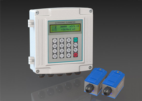 IP68 Insertion Ultrasonic Flow Meter Explosionproof Function RS485 MODBUS