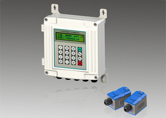 IP68 Insertion Ultrasonic Flow Meter Explosionproof Function RS485 MODBUS