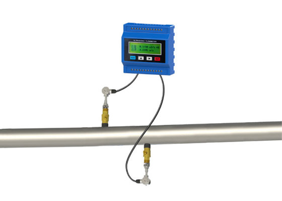 Digital Modbus Insertion Ultrasonic Flow Meter / Sonic Water Flow Meter