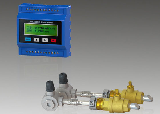 Insertion Digital Ultrasonic Flow Meter Insert Transducer DN32~DN6000 mm Pipe Size