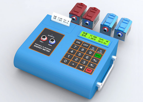 High Performance Portable Flow Meter , Ultrasonic Water Flow Meter