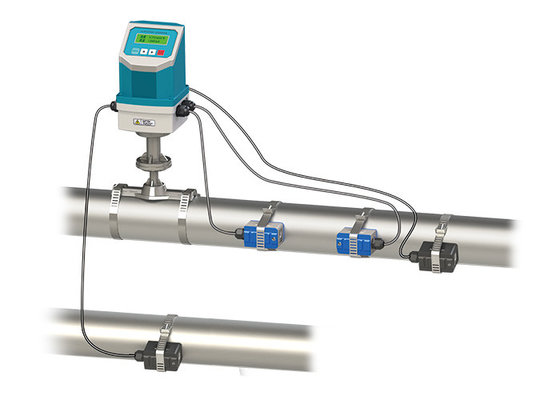 Clamp-on Ultrasonic Heat Meter for measuring flow rate and heat UHM-CI
