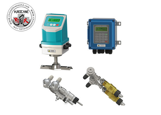 Fixed clamp-on Ultrasonic heat flow meter wall-mounted  for Reliable Dual-channel measurement