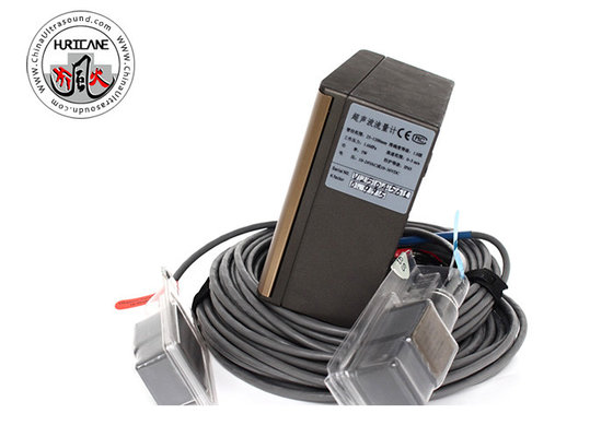 ABS Material Transducer Clamp On Ultrasonic Flow Meter For Arduino