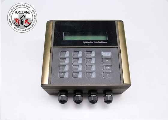 Smart Water Flow Meter / Ultrasonic Flow Meter With 4-20ma UFM-1510C