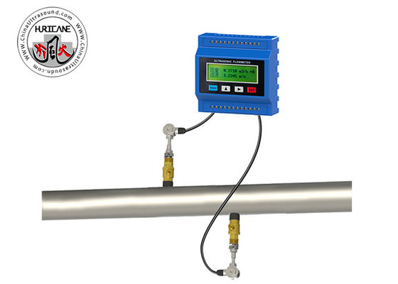 Wall Mounted Insertion Ultrasonic Flow Meter Measurement Instruments