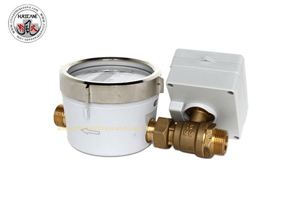 DN15 Advanced Metering Infrastructure Solution Smart Water Meter with Valve