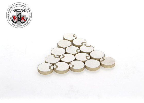 Ultrasonic Piezo Element High Frequency 1M / 2Mhz Piezoelectric Material