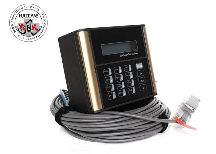 ABS Material Transducer Clamp On Ultrasonic Flow Meter For Arduino