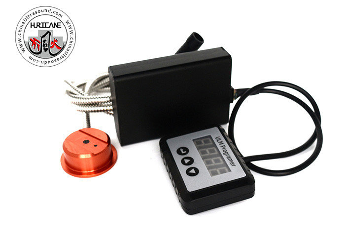 LCD Display Diesel Fuel Tank Ultrasonic Level Sensor Meter 1.5m EIA485 Output