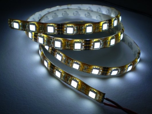 12V Flexible LED Strip Lights Epistar 3528 SMD 60 LEDS For Advertising Promotion