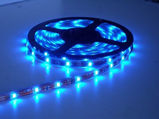 Theater 2.4W Flexible LED Strip Lights Bushing With Heraeus Gold Wire Eco Friendly
