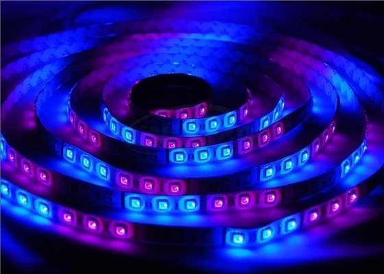 12V Waterproof Flexible LED Strip Lighting Yellow For Archway , 3528 SMD Epistar