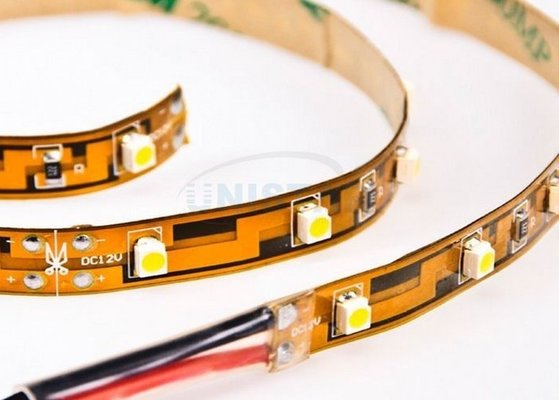 12V Epistar Flexible LED Strip Lights Energy Saving For Amusement Park 60 LEDS
