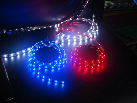 DC12V 5050 RGB Flexible LED Strip Lights Low Power For Theater 14.4W Epistar Chip