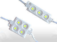 3528 SMD LED Module High Brightness Energy Saving Fiberglass , IP67 4 PCS LEDS