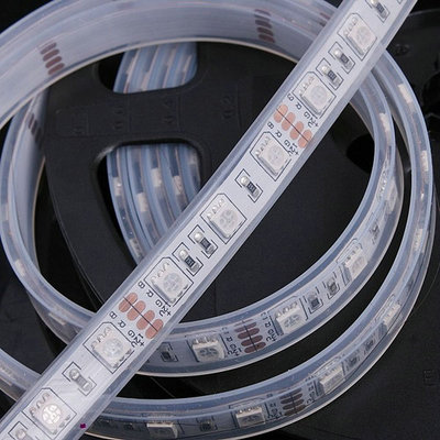 24V Epistar Flexible LED Strip Lights Warm White Bushing With CE ROHS SMD LED