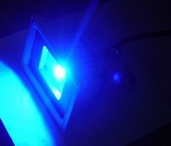 Green / Yellow RGB LED Flood Light Light Transmission For Sports Stadium 46W