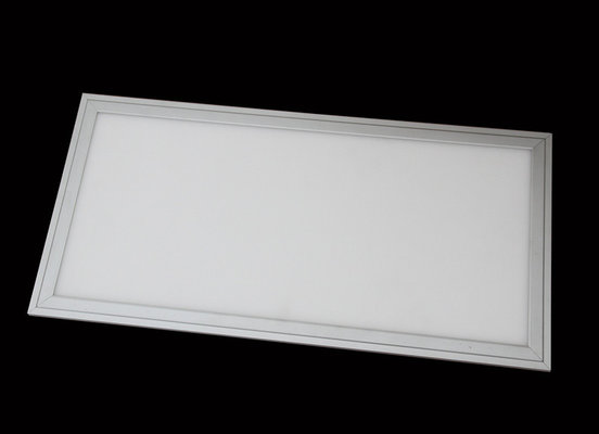 Silver LED Ceiling Panel Lights Unique High Efficiency For Cinema 300mmx1200mm 54W