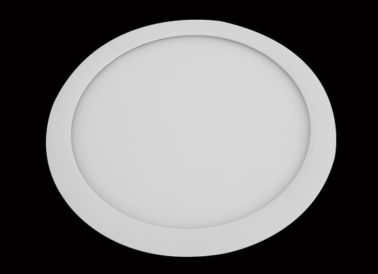 SMD3014 Round LED Flat Panel Light Energy Saving For Cinema 850LM 6000K 80Ra