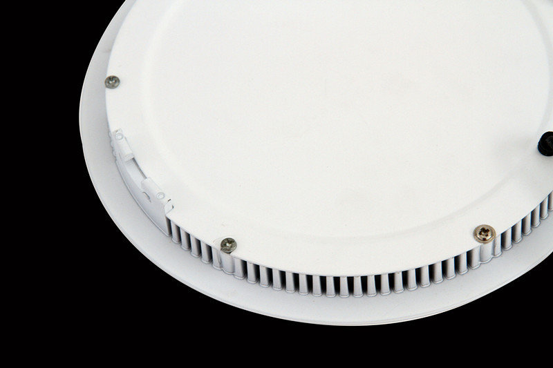 8W Round LED Ceiling Panel Lights For Meeting Room 1300LM SMD3014 300mm 14mm