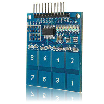 China 8 for Channel Digital Touch Sensor Module Capacitive Switch Module Button TTP226 supplier