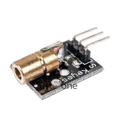 China 650nm Laser sensor Module 6mm 5V 5mW Red Laser Dot Diode Copper Head for Arduino supplier