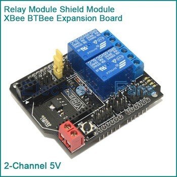 China 5V Two 2 Channel Relay Module Shield Module XBee BTBee Expansion Board for Arduino supplier