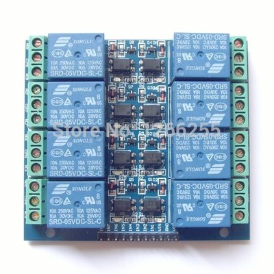 China 5V 10A 8 Channel Relay Module for Arduino supplier