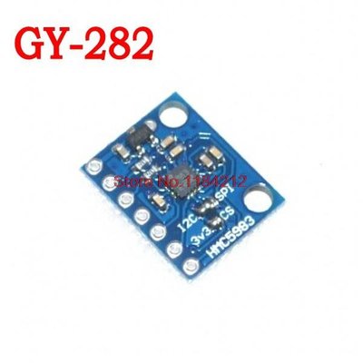 China GY-282 HMC5983 module High precision triaxial magnetic electronic compass module supplier