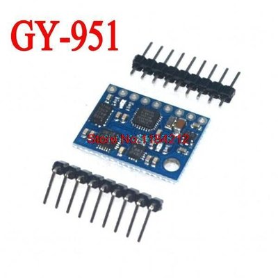 China GY-951 AHRS. 9DOF ATMEGA328 ITG3205 ADXL345 HMC5883L Module 9-axis Inertial Navigation supplier