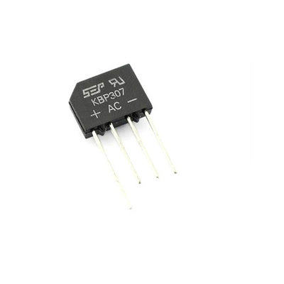 China 3A 1000V diode bridge rectifier kbp307 supplier