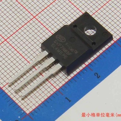 China mosfet transistor TO-220F-3L SVF7N65 supplier