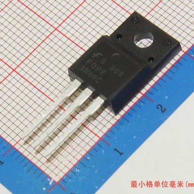 China mosfet transistor TO-220F-3 FQPF3N80C supplier