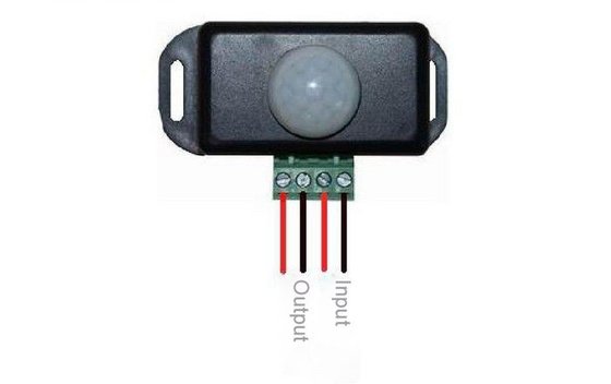 Fashion Exquisite Automatic DC 12V-24V 8A Infrared PIR Motion Sensor Switch For LED light supplier
