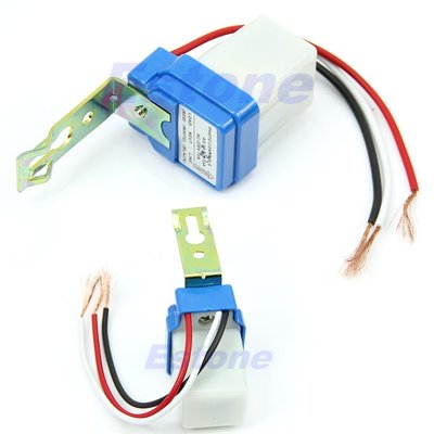 AC DC 220V 10A Auto On Off Photocell Street Light Photoswitch Sensor Switch supplier
