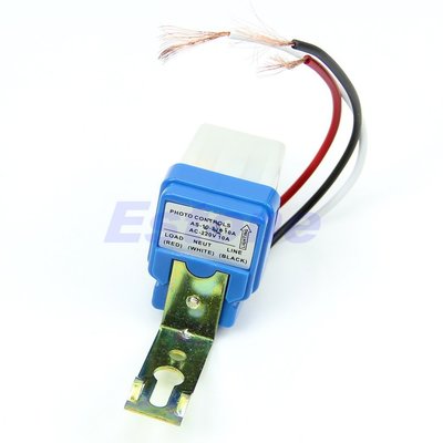 AC DC 220V 10A Auto On Off Photocell Street Light Photoswitch Sensor Switch supplier