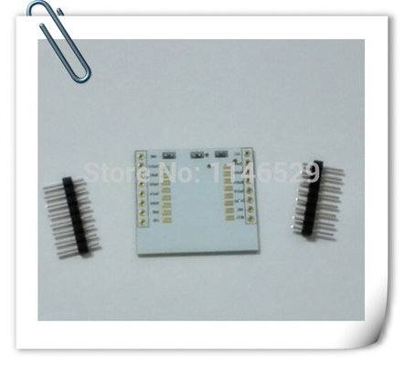 Serial WIFI ESP8266 module adapter plate, can be used ESP-07, ESP-08, ESP-12,ESP-12E adapt supplier