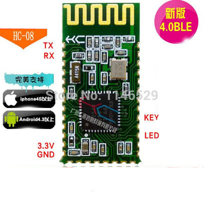 HC-08 Bluetooth serial module, Bluetooth 4.0 BLE, low power cc2540, cc2541 supplier