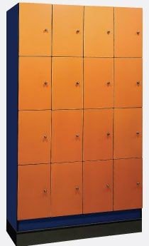 Low price hpl use 12 door employee Z Shape storage locker