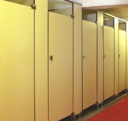 commercial public HPL shower toilet cubicle partitions Compact laminate door toilet cubicle partition manufacturer