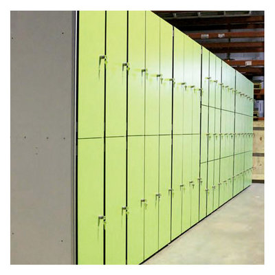 HPL z shape storage electronic lock locker for golf gym  Hpl gym locker bench Wardrobe waterproof  locker