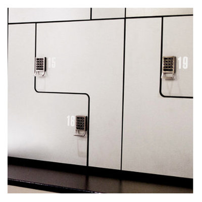 golf club high end electronic lock Z shape locker High Quality HPL Compact Laminate fitness spa locker