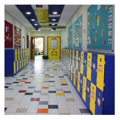 made in china manufacturer hpl swimming pool locker Hot sale phenolic board sport z locker for gym fitness center