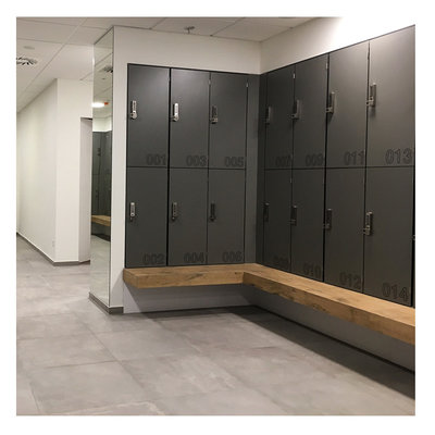 HPL Cabinet Locker cheap vented wood locker waterproof hpl laminate storage cabinet for sale