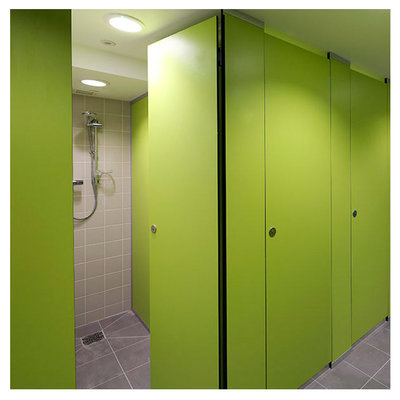 Waterproof Bathroom Compact Laminate Toilet Cubicles Phenolic Toilet Partitions Door Gym Room Shower Toilet Cubi