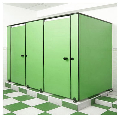 hpl board bathroom set  shower cubicle standard size for restaurant