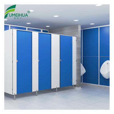 Colorful Bathroom Decorative Modern Partition Material Waterproof Compact Laminate Toilet Partition Design